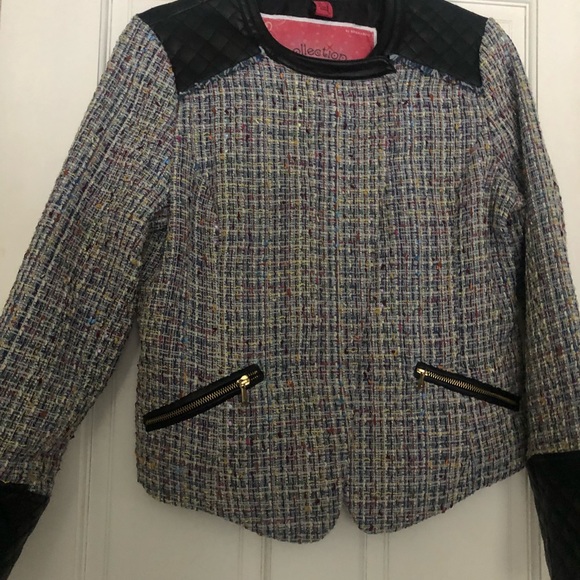 Bernardo | Jackets & Coats | Collection By Bernardo Tweed Jacket With ...